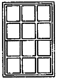 Grandt - Double-Hung Windows - 12-Pane, 36 x 56" - 300-4002