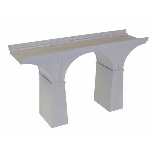 Atlas - Double-Track Concrete Viaduct - 18 x 5-1/4" cm, Variable Height ...