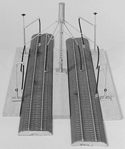 Stewart Pr - Double-Track Diesel Sand Tower, Fuel & Water Columns - 3/4 ...