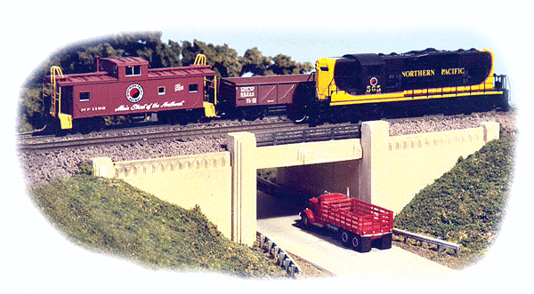 Monroe - Double Track Art Deco Bridge - 493-9003