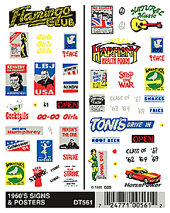 Woodland - Dry Transfer Signs - 1960s Signs & Posters - 785-561