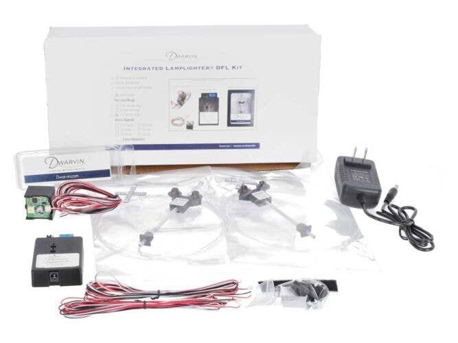 Dwarvin - DVIRRXK301 Integrated Crossing Signal Kit w/Power Supply ...