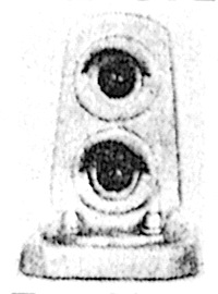 Tomar - Dwarf Signal - Two-Light (Green Over Red) - 81-852