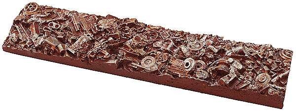 JWD - EasyFit(TM) Cast Resin "Drop-In" Scrap Steel Load for Bowser 40 ...