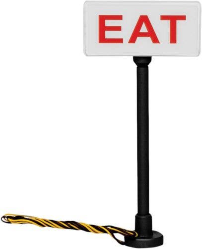 Lionel - EAT Lighted Sign 2-Pack - 434-1956210