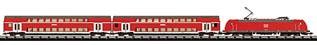 Trix - Electric Bi-Level Passenger Set with Track, Connection Box ...