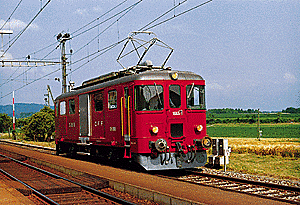 Roco - Electric De 4/4 Powered Era III-IV - SBB (red) - 625-63534