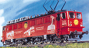 Brawa - Electric E42 Powered - South East Railway (SOB, red) - 186-1205
