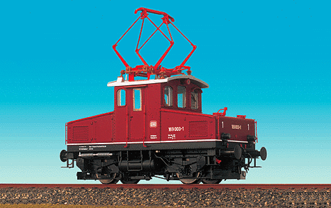 Brawa - Electric E69 Series; Deutsche Bahn (DB) - #169 003-1 (red) DC ...