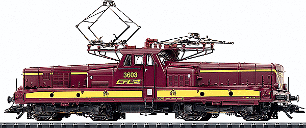 Trix - Electric Era IV Class 3600 Locomoive - Luxembourg State Railways ...