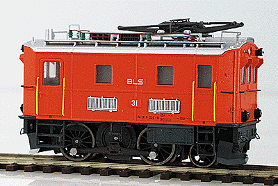 Brawa - Electric Te 2/3 Switcher Powered - BLS DC Era IV - 186-570