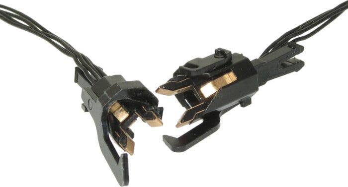 Viessmann - Electrically Conductive Couplers w/Wire Lead - Fits NEM 362 ...