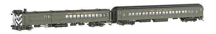 Bachmann - EMC Gas Electric Doodlebug & Coach Trailer w/DCC - Spectrum ...