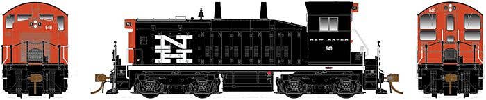 Rapido - EMD-GMD SW1200 - LokSound and DCC - New Haven 654 (black, red ...