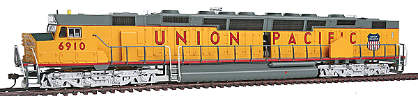Bachmann - EMD DDA40X Centennial w/DCC - Union Pacific #6910 (Armour Yellow, gray, red) - 160-62106
