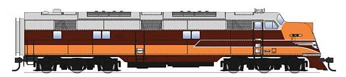 BLI - EMD E6A Dual Headlight w/Sound & DCC - Paragon2(TM) - Milwaukee ...