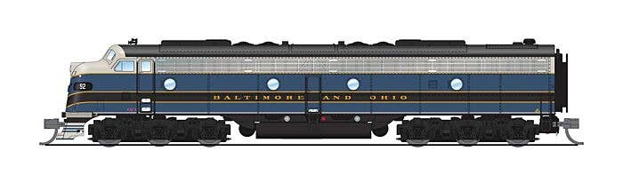 BLI - EMD E8A - Sound and DCC - Paragon4(TM) - Baltimore & Ohio #94A ...