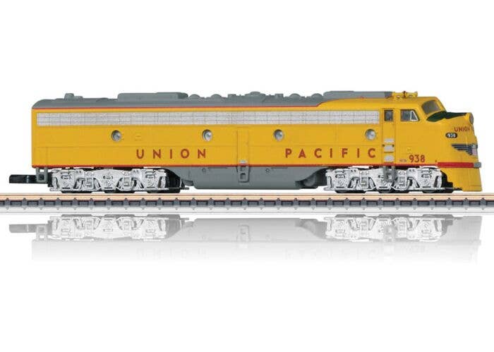 Marklin - EMD E8A - Standard DC - Union Pacific #938 (Armour Yellow, gray) - 441-88627