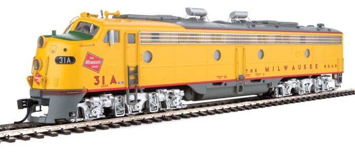 Walthers - EMD E9A-B Set - Standard DC - Milwaukee Road #31A, 31B ...