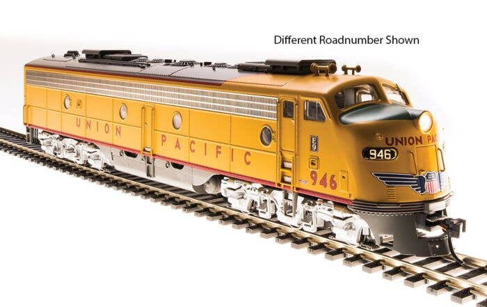BLI - EMD E9A - Sound and DCC - Paragon3(TM) - Union Pacific 950 (Armour Yellow, gray, red ...