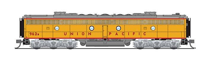 BLI - EMD E9B - Standard DC - Stealth Series - Union Pacific #970B ...