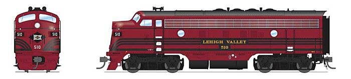 BLI - EMD F3 A-Unpowered B Set - Sound and DCC - Paragon4(TM) - Lehigh ...