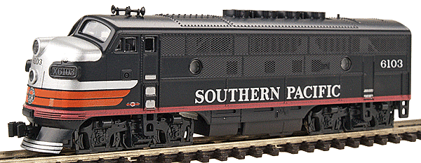 Kato - EMD F3A w/Dual Headlights - Standard DC - Southern Pacific #6103 ...