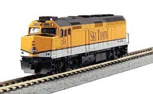 Kato - EMD F40PH Commuter Version - Standard DC - Rio Grande Ski Train ...