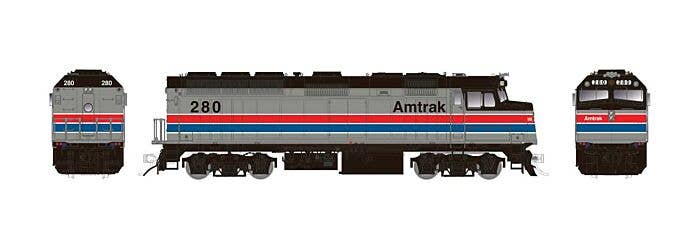 Rapido - EMD F40PH Phase 2 - Standard DC - Amtrak 280 (Phase II ...