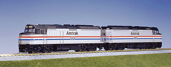 Kato - EMD F40PH - Standard DC - Amtrak Phase III, #375 - 381-376551