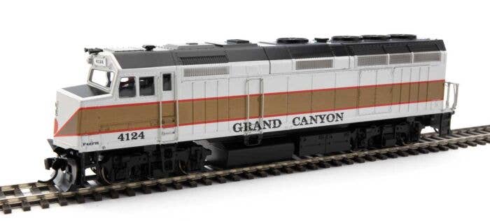 Walthers - EMD F40PH - Standard DC - Grand Canyon Railway #4124 - 910-9480