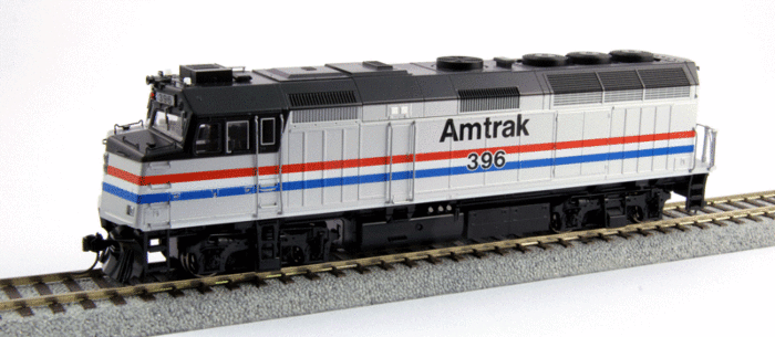 Kato - EMD F40PH w/Ditch Lights - Standard DC - Amtrak #396 (Phase III ...