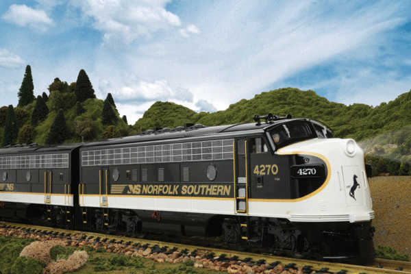 MTH - EMD F7 A-A Set w/Proto-Sound 3.0, DCC/DCS & Smoke - RailKing One ...