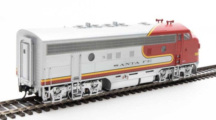 Walthers Mainline HO F7A-B Santa Fe Warbonnet W/ DCC Sound