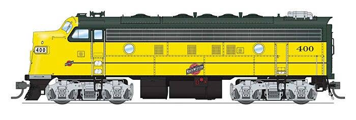 BLI - EMD F7 A-Unpowered B Set - Standard DC - Stealth - Chicago ...