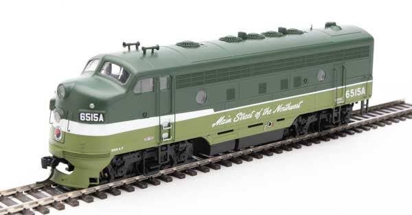 Walthers - EMD F7 A - ESU Sound and DCC - Northern Pacific #6515A (two ...