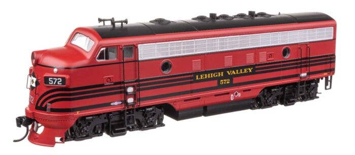 Walthers - EMD F7 A - ESU Sound and DCC - Lehigh Valley #572 - 910-21409