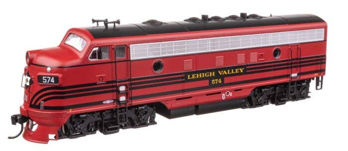 Walthers - EMD F7 A - Standard DC - Lehigh Valley #574 - 910-11409