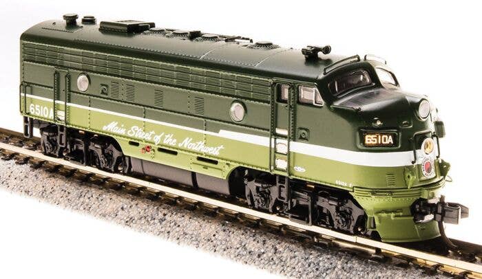 BLI - EMD F7A Phase I w/Sound & DCC - Paragon3 - Northern Pacific ...