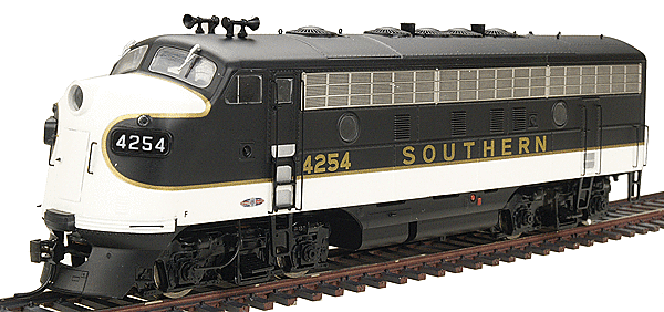 Intermount - EMD F7A - Standard DC - Southern (black) - 85-49078