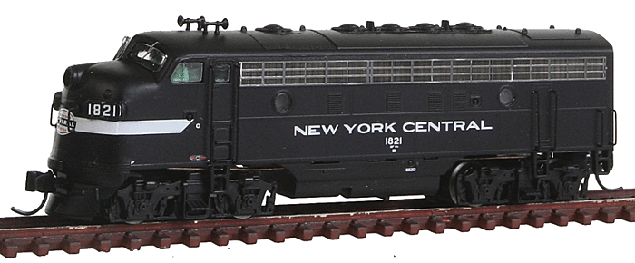 Intermount - EMD F7A - Standard DC - New York Central (black, Cigar Band Logo) - 85-69230