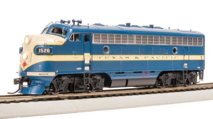 BLI - EMD F7A - Standard DC - Stealth - Texas & Pacific #1526 (Eagle ...