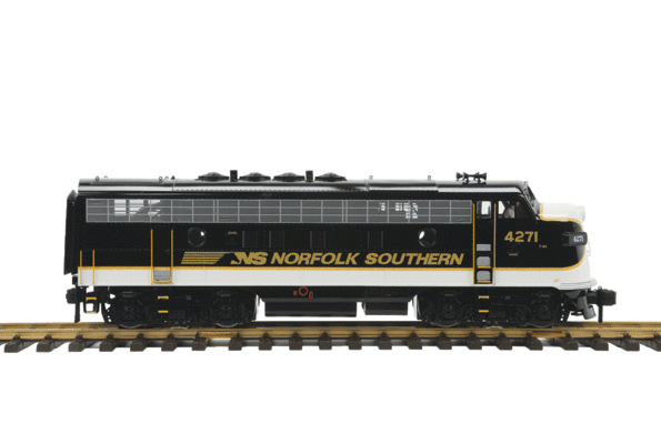 MTH - EMD F7A w/Proto-Sound 3.0, DCC/DCS & Smoke - RailKing One Gauge - Norfolk Southern #4271 ...