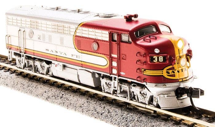 BLI - EMD F7B Phase I w/Sound & DCC - Paragon3 - Santa Fe #38B ...