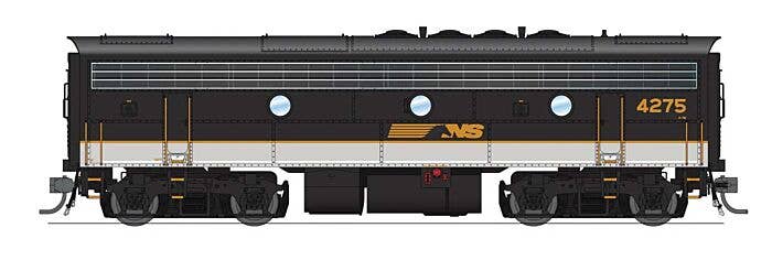 BLI - EMD F7B - Sound and DCC - Paragon4(TM) - Norfolk Southern #4276 (Tuxedo, black, white ...