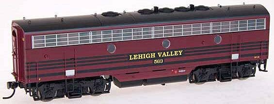 Intermount - EMD F7B - Standard DC - Lehigh Valley - 85-49559