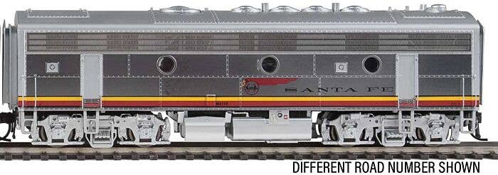 Walthers - EMD F7B - Standard DC - Santa Fe #310B (Warbonnet, red ...