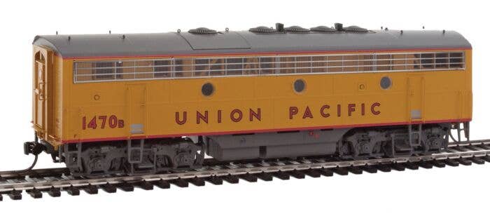 Intermount - EMD F7B w/Sound & DCC - Union Pacific (Armour Yellow, gray ...