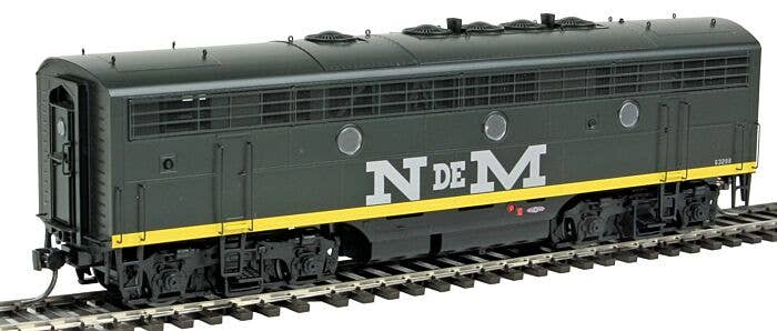 Intermount - EMD F7B w/Sound & DCC - Nacionales de Mexico (green ...