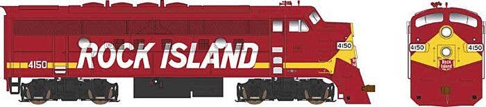 Bowser - EMD F9AM Rebuild w/Large Branch Line Snowplow - Standard DC ...